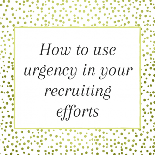 Urgency Blog Article – Direct Sales Inspiration