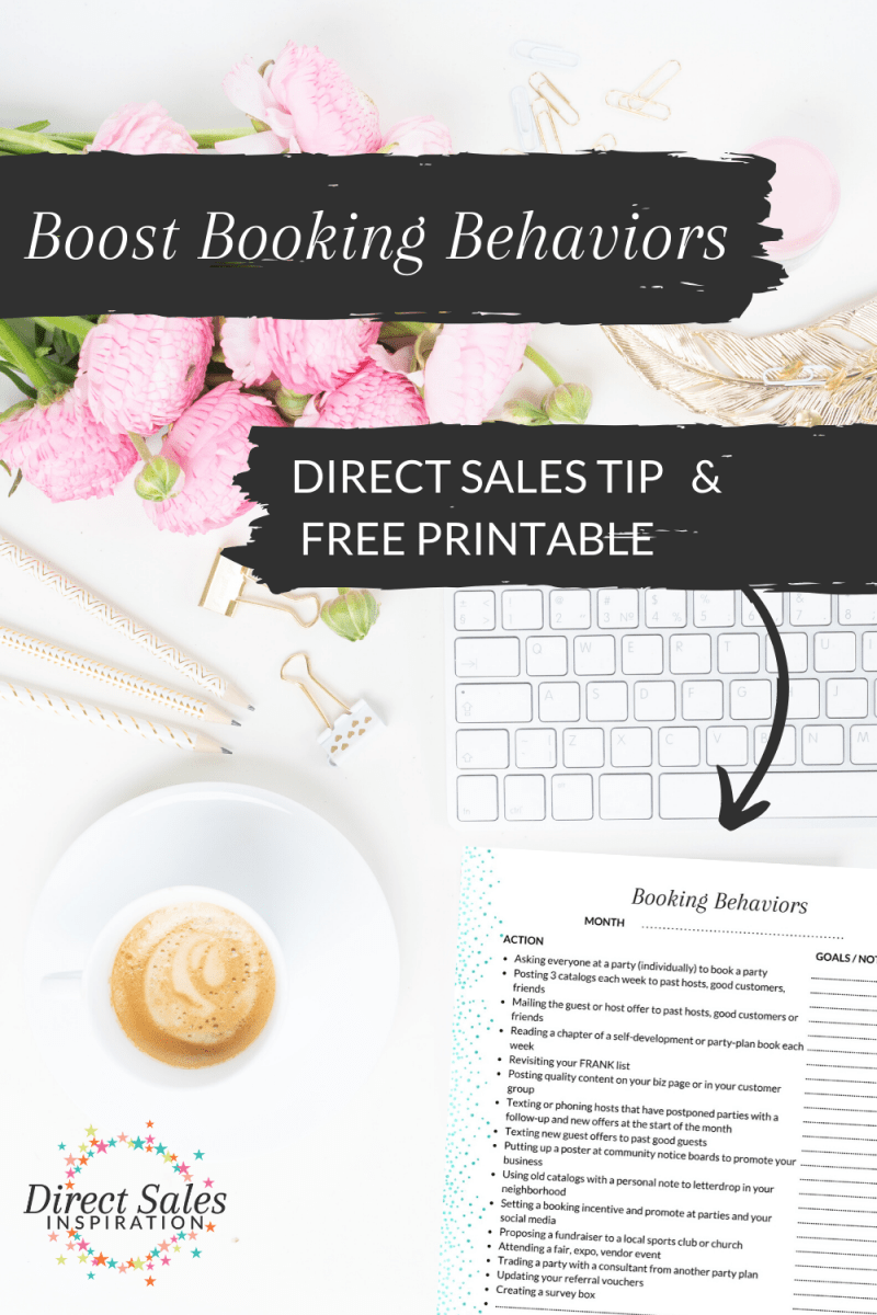 Boost Your Booking Behaviors | Direct Sales Inspiration