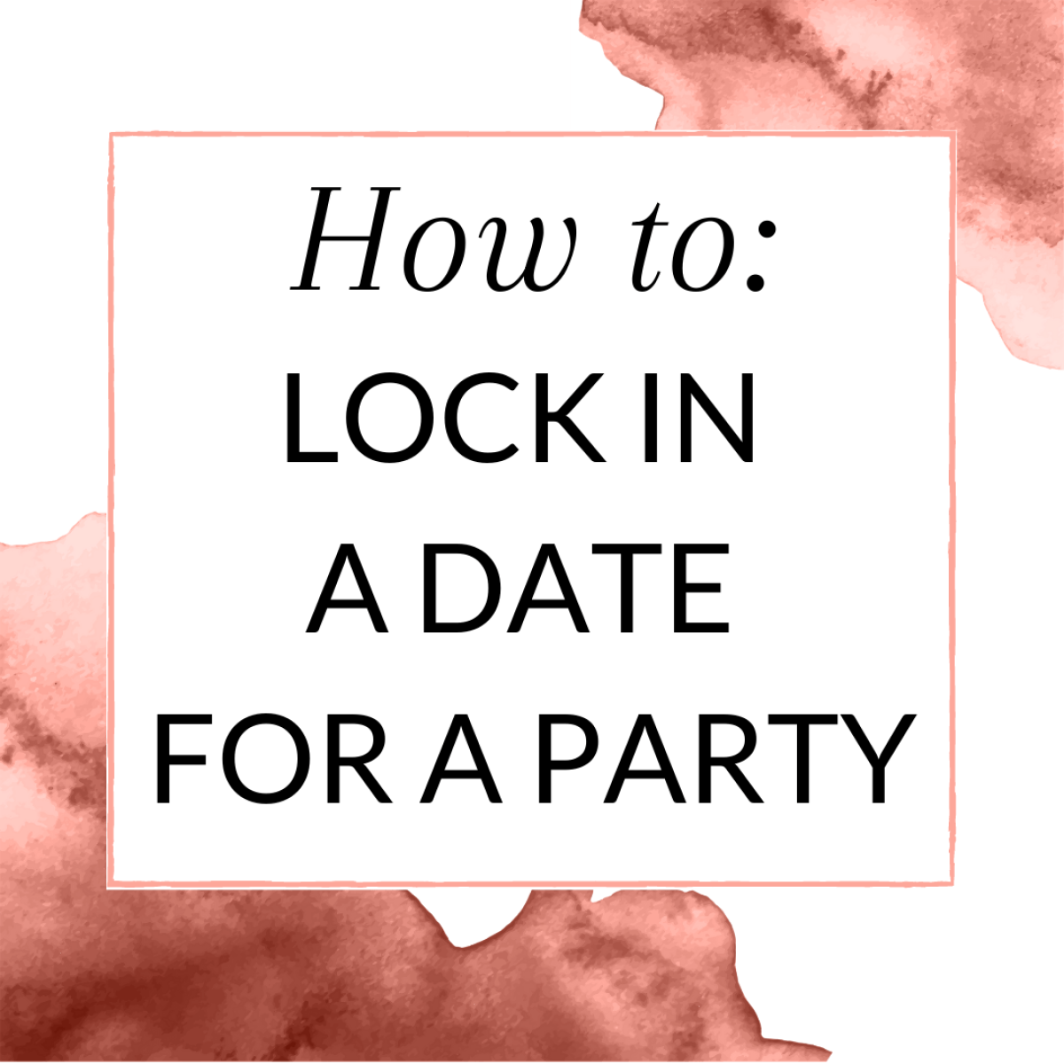 How to lock in a date for a party in your direct sales biz – Direct ...
