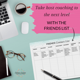 Using the 'Friends' Contact List – Direct Sales Inspiration